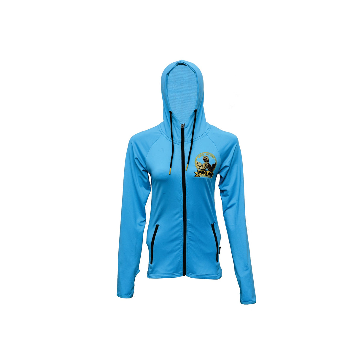 Women’s Terry Full-Zip Hooded Jacket - Stretchable Activewear for Gym ...